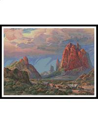 "Monument Valley" | Cross Stitch Pattern