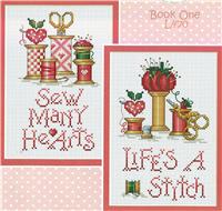 "Hearts & Spools" | Cross Stitch Pattern