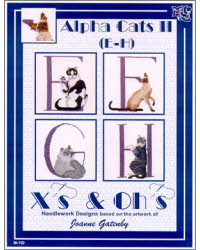 "Alpha Cats (E-H)" by X's & Oh's
