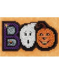 "Boo" | Cross Stitch Kit at Everything Cross Stitch