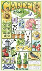 "Garden Sampler" | Cross Stitch Pattern