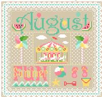 "August Sampler" | Cross Stitch Pattern
