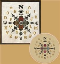 "Compass Rose" | Cross Stitch Pattern