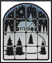 "Christmas Window" | Cross Stitch Pattern