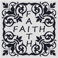 "Faith" | Cross Stitch Pattern