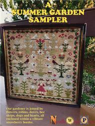 "Summer Garden Sampler" | Cross Stitch Pattern