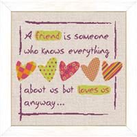 "Friendship" | Cross Stitch Pattern