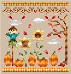 "Pumpkin Patch" | Cross Stitch Pattern