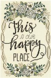 "Our Happy Place" | Cross Stitch Kit