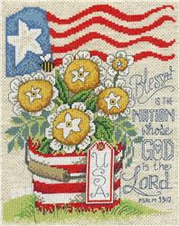 "Blessed Nation" | Cross Stitch Pattern