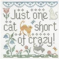 "Cat Crazy" | Cross Stitch Pattern