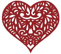 "Filigree Heart" | Cross Stitch Pattern