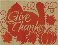 "Give Thanks" | Cross Stitch Pattern