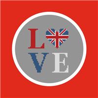 "British Love" | Cross Stitch Pattern