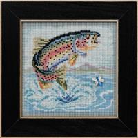 "Rainbow Trout" | Cross Stitch Kit