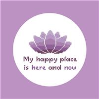 "Happy Place" | Cross Stitch Pattern