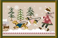 "Winter Walk" | Cross Stitch Pattern