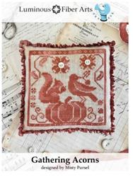 "Gathering Acorns" | Cross Stitch Pattern