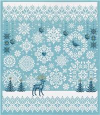 "Falling snow" | Cross Stitch Pattern