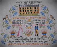 "Pride And Prejudice Sampler" | Cross Stitch Pattern