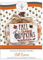 "Fall Leaves" | Cross Stitch Pattern