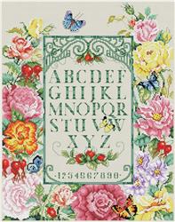 "Rose Garden Sampler" | Cross Stitch Pattern