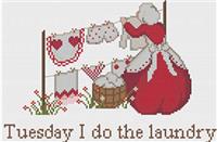 "Tuesday" | Cross Stitch Pattern