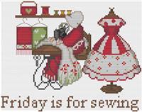 "Friday" | Cross Stitch Pattern