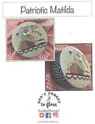 "Patriotic Matilda" | Cross Stitch Pattern