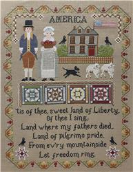 "America" | Cross Stitch Pattern