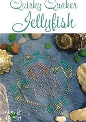 "Quirky Quaker Jellyfish" | Cross Stitch Pattern