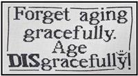 "Aging" | Cross Stitch Pattern