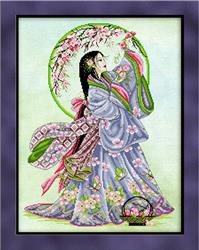 "Springtime Geisha" | Cross Stitch Pattern