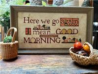 "Good Morning" | Cross Stitch Pattern