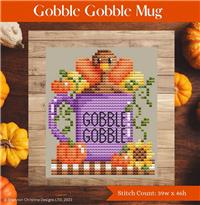 "Gobble Gobble Mug" | Cross Stitch Pattern