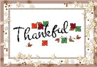 "Thankful" | Cross Stitch Pattern