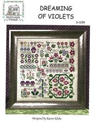 "Dreaming Of Violets" | Cross Stitch Pattern