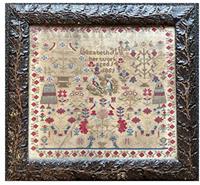 "Elizabeth Hughes 1851 Sampler"
