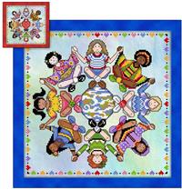 "Around The World" | Cross Stitch Pattern