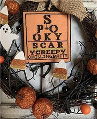 "Spooky Eye Chart" | Cross Stitch Pattern