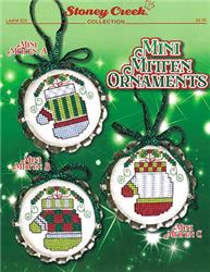 "Mini Mitten Ornaments" | Cross Stitch Pattern