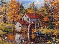 "Watermill" | Cross Stitch Kit