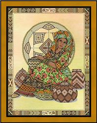 "Africa" | Cross Stitch Pattern
