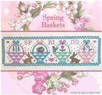 "Spring Baskets" | Cross Stitch Pattern