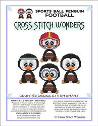 "Sports Ball Penguin - FOOTBALL"