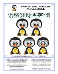 "Sports Ball Penguin - PICKLEBALL"