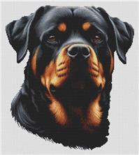 "Rottweiler 2" | Cross Stitch Pattern