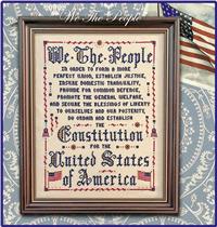 "We The People" | Cross Stitch Pattern