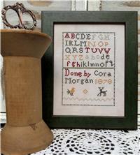 "Cora Morgan 1878" | Cross Stitch Pattern