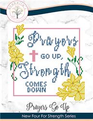 "Prayers Go Up" | Cross Stitch Pattern